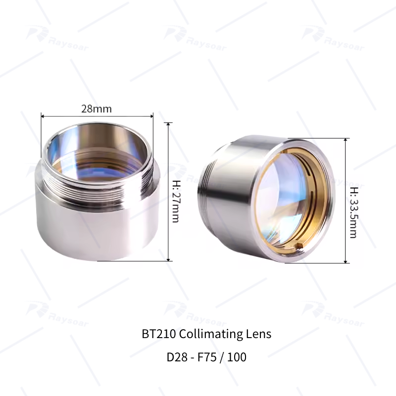 Laser Focusing Lens and Collimating Lens Assembly for Raytools BT210S